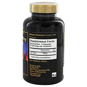 C.C. Pollen Energy 520mg - 90 caps,(CC Pollen Company)