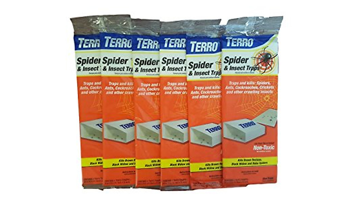 Terro T3206 Spider & Insect Traps - Safe Pest Control (24 Traps)
