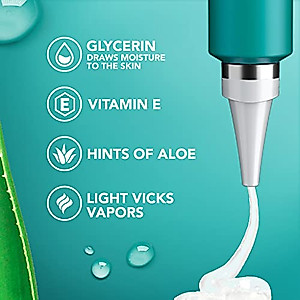 Vicks Sinex, Daily Moisturizing Nasal Balm, with Vitamin E, Hint of Aloe, Soothes and Hydrates Dry Skin Around The Nose, 0.5 FL OZ (Pack of 2)