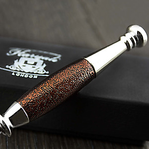 Haryali London 3 Edge Shaving Razor with Maroon Antique Handle Beard and Mustache Safety Razor for Mens Perfect Shave