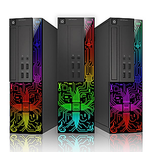 Dell Gaming OptiPlex Desktop RGB Computer PC | Intel Core i5 | AMD RX 550 4GB GDDR5 | 16GB RAM 512GB SSD | RGB Gaming Keyboard & Mouse WiFi | Windows 10 HDMI (Renewed)