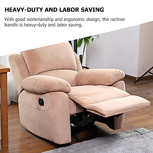 FOMIYES Sofa Chair 1 Set Chair Recliner Release Pull Handle Sofa Recliner Handle Release Handle Replacement Recliner Sofa Recliner Handle Replacement Lazy Sofa Plastic Metal Chair Cushion
