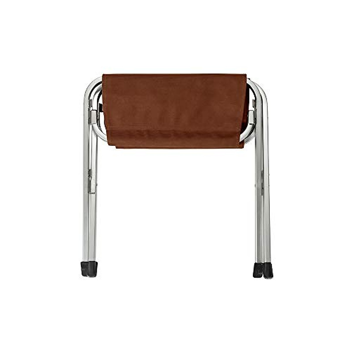 Snow Peak Fireside Ottoman - Fire-Resistant Fabric and Collapsible - Brown, L 19.5" 20" H 12.5"