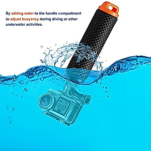 Yullmu Floating Hand Grip, Waterproof Pole Mount for GoPro Hero 9/8/7/6/5/4/3/3+/2/1 Session, Handle Mount Accessories for Fusion AKASO DJI Osmo Action Cameras