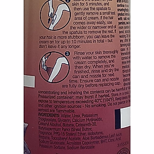 Veet Spray On Hair Removal Cream for Legs & Body, 5.1 Ounce