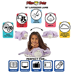 Pillow Pets Sweet Scented Lavender Lamb Stuffed Animal Plush Toy,18 inches