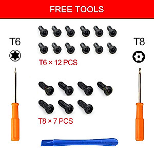 Blue 3D Splashing Faceplate Cover Textured Front Housing Shell Case, Back Cover Bottom Case, Non-Slip Back Panels Right Left Rails Rear Handle Grips Mod Kit Replacement for Xbox One S & X Controller