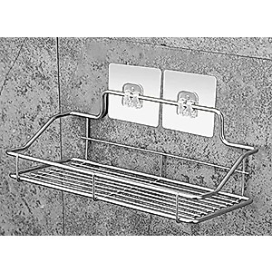 Adhesive Hooks Corner Shower Caddy for Shower Organizer Basket Caddy