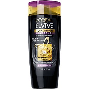 L'Oreal Total Repair Extreme Shampoo, Extremely Damaged Hair, 12.6 Fl Oz