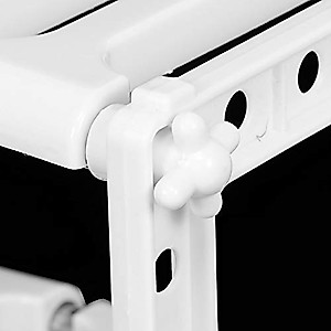 2-Tier Under Sink Organizer, Kitchen Sink Caddy Organizer, Sink Rack Cabinet Organizer Storage Telescopic Shelf for Kitchen Bathroom, White