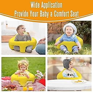 vocheer Sit Me Up Floor Seat for Baby Chair for Sitting Up Support Seat Sofa Plush Animal Shaped Baby Learning to Sit Chair for 3-24 Months,PP Cotton Full Filling,Yellow Duck