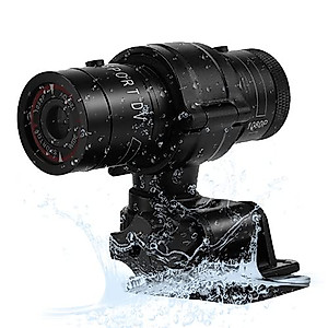 Bicycle Motorbike Camera, Mini Portable Full HD 1080P Waterproof Bike Car Outdoor Sports DV Video Camera with Mounting Kit,Camera Outdoor Bicycle Sports Camera