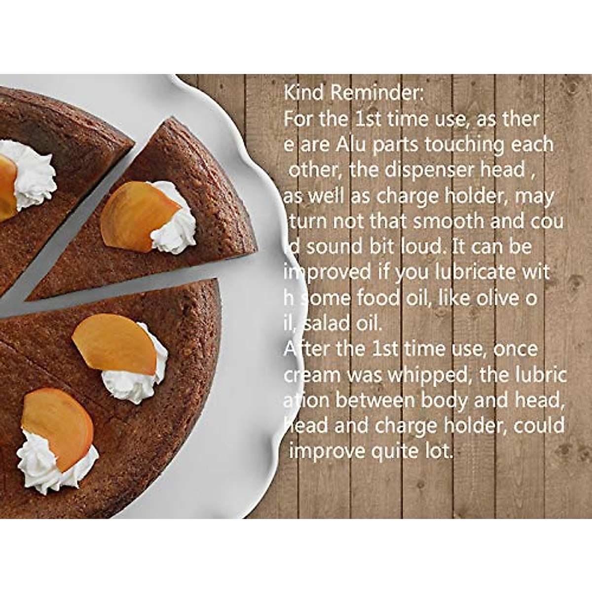 Professional Whipper Maker, Aluminum Whipped Dispenser & 2 Holders with 3 Decorating Nnozzles Leak Proof-use 8 Gram Cream Chargers,1 Pint, 500ml(Not Included)