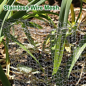 GiftExpress 15 Gallon Gopher and Vole Wire Speed Baskets, Plant Root Protector Gopher Baskets for Pests Repellent, Anti Gopher Baskets (4)