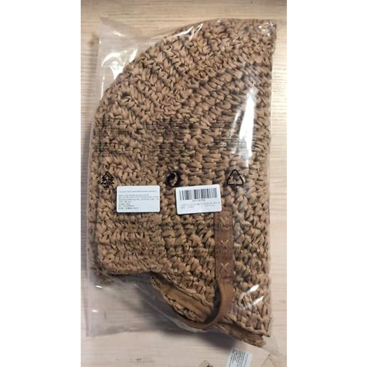 Straw Woven Bags for Women - Beach Bags Handwoven Straw Rattan Totes Shoulder Leather Summer Handbags Cross-Body Bags Beige