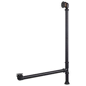 Signature Hardware 946219-72 Lena 72" Cast Iron Soaking Clawfoot Tub with Integrated Drain, Overflow and Imperial Feet