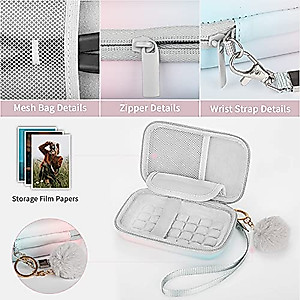 Yinke Case for Kodak Step/Kodak PRINTOMATIC/Kodak Mini 2 HD/Kodak Smile Camera/, Travel Carry Case Protective Cover (Gradient)