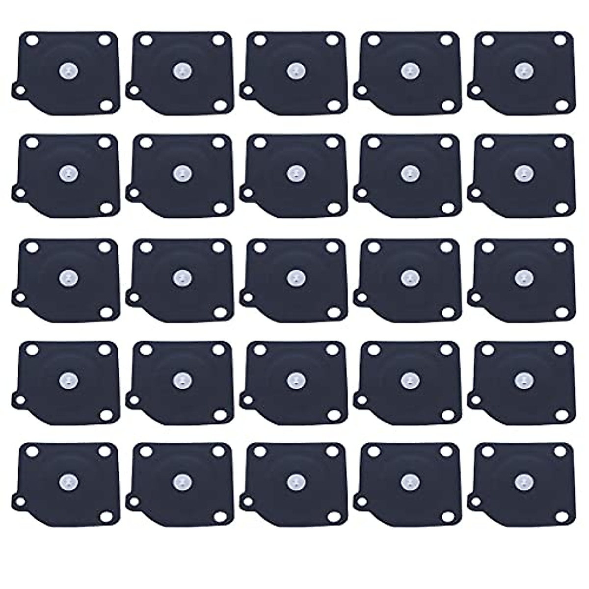 Adefol A015006 Carburetor Metering Diaphragm 25 pcs Replacment parts for ZAMA C1-M2B C1S-E1 C1S-E2 C1S-H4A C1S-H4B C1S-H4C C1S-H8 C1S-H8A C1S-K1D C1S-S3 Garden Power Tools