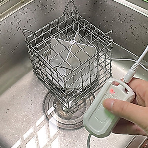Mini Portable Washing Machine, Ultrasonic Fruit Dish Washer for Home Kitchen 100‑240V