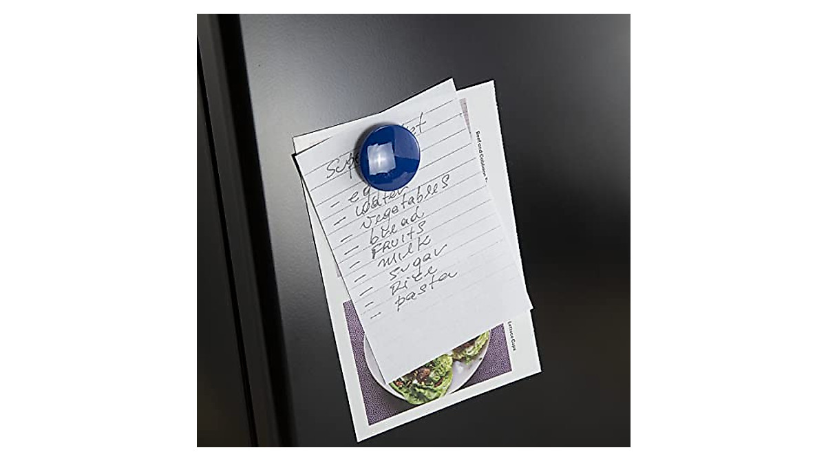 Durable Officemate Magnets - Pack of 30 Assorted Colors