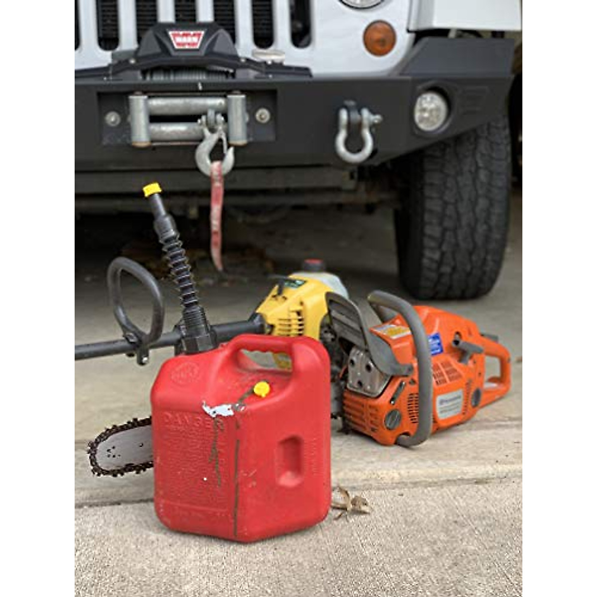 EZ-POUR Replacement Spout - Water Jug Or Gas Can Spout - Update Your Old Can