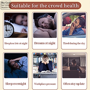 Hee Creek Sour Jujube Kernel Lily and Poria cocos Tea,10.58oz(60 Bags) Sleep Tea, Perfect for Easing into a Soothing Sleep, Poria Cocos, Mulberry，酸枣仁百合茯苓茶 晚安茶