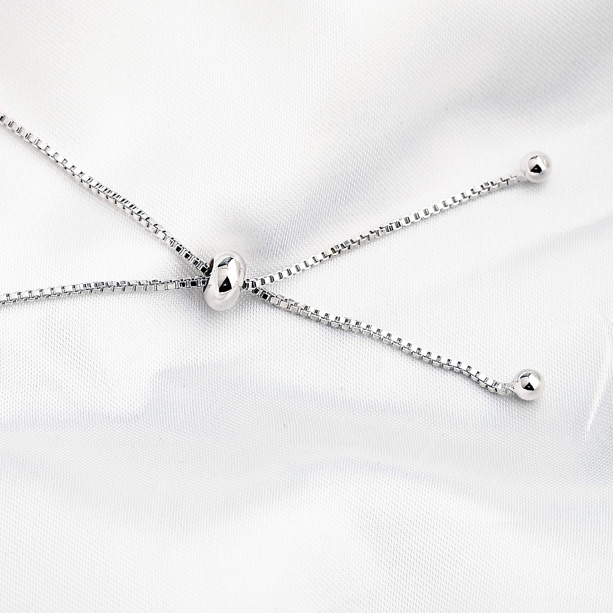 FUSTMW 3 Sister Bracelets Big Sis Middle Sis Little Sis 3 Pieces Matching Heart Bracelets of 3 Sister Jewelry Gift for Best Friends 9 Inch Adjustable Chain (silver)