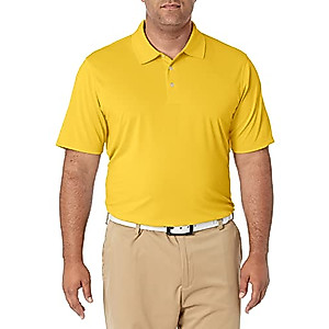 Amazon Essentials Men's Regular-Fit Quick-Dry Golf Polo Shirt (Available in Big & Tall), Golden Yellow, XX-Large