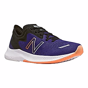 New Balance Women's Dynasoft Pesu V1 Running Shoe, Virtual Violet/Black/Citrus Punch, 6.5