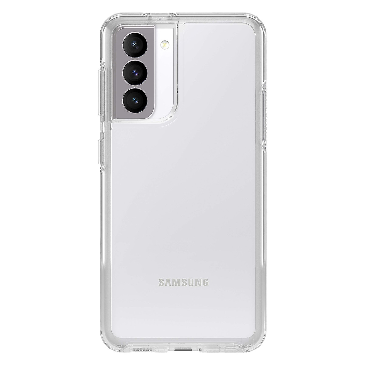 OtterBox for Samsung Galaxy S21 5G, Sleek Drop Proof Protective Clear Case, Symmetry Clear Series, Clear - Non-Retail Packaging