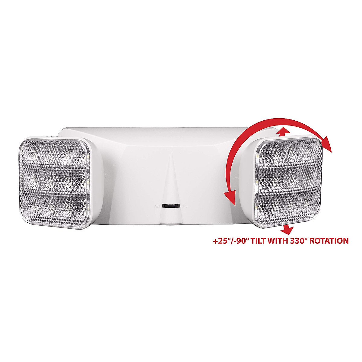 NICOR Lighting EML1-10-UNV-WH-R LED Emergency Lighting, White