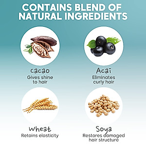 Anti-Frizz Natural Shampoo & Conditioner Set for Keratin-Treated Hair - Prolongs Smoothness, Moisturizing, Nourishes and Strengthens - 16.9 fl.oz