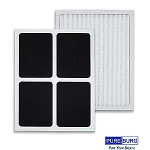 PUREBURG Replacement True HEPA Filter Compatible with Hunter HEPAtech 30920 fits 30050 30054 30055 30065 30070 30071 30075 30080 30177 30832 30882 30883 37055 37065 Air Purifiers,1-Pack