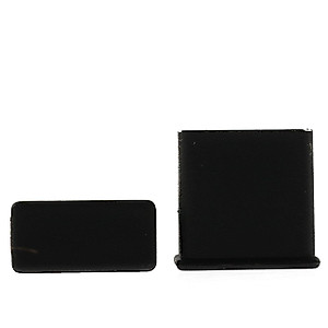 DTTRA 20pcs Plastic USB Type A Male Anti-Dust Stopper Plug Cover Protector Cap Cover, Black