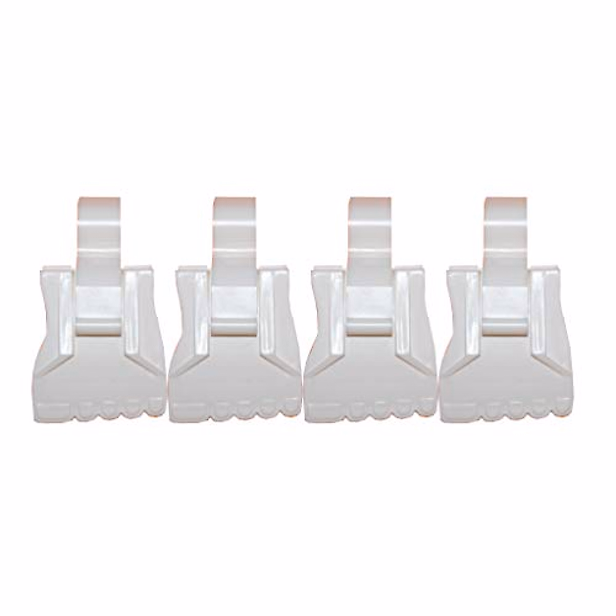 The Amazing Sock Clip Sock Holder, 32 Clips, White, Made in U.S.A.