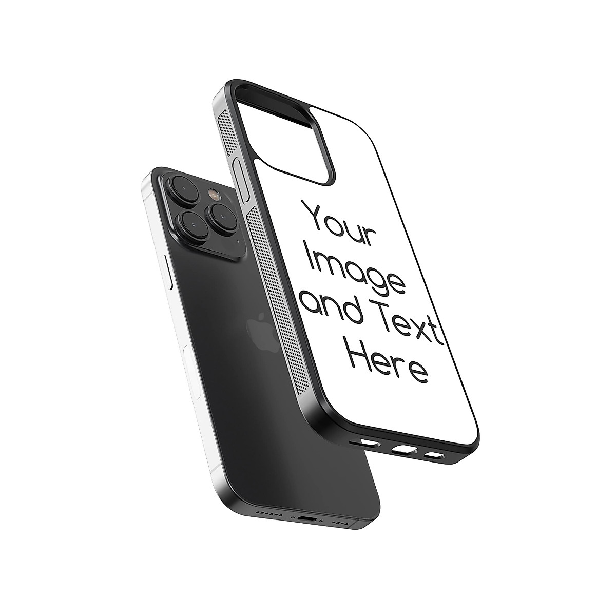 Upload Your Image | Make Your Own Phone Case | Compatible With Apple iPhone 15 Pro Max, iPhone 14 Pro Max, 14 Pro, 14 Max, 13 Pro Max Mini, 12, 11 Pro Max iPhone X XS Max XR 8 7 Plus