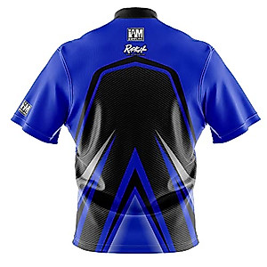 Logo Infusion Dye-Sublimated Bowling Jersey (Sash Collar) - I AM Bowling Fun Design 2027-RD - Radical (Medium) Multicolored