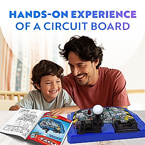 Playz Electric Piano Circuit Board for Kids - 38+ Music Lab Experiments, Kids' Electronics Kit, DIY Engineering Toy & Educational Science Kits, & STEM Projects for Kids Ages 8-12, Teens, Boys, & Girls