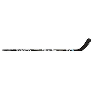 STX Ice Hockey Surgeon RX3 Hockey Stick, Senior, Right, 75, X92 , Black/Blue