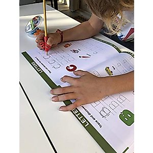 Bright Autism Trace and Learn to Write Workbook, Trace line, Shapes, Numbers and Letters workbook for Kids, Preschool Workbook, Pre-Writing, Pre-Reading
