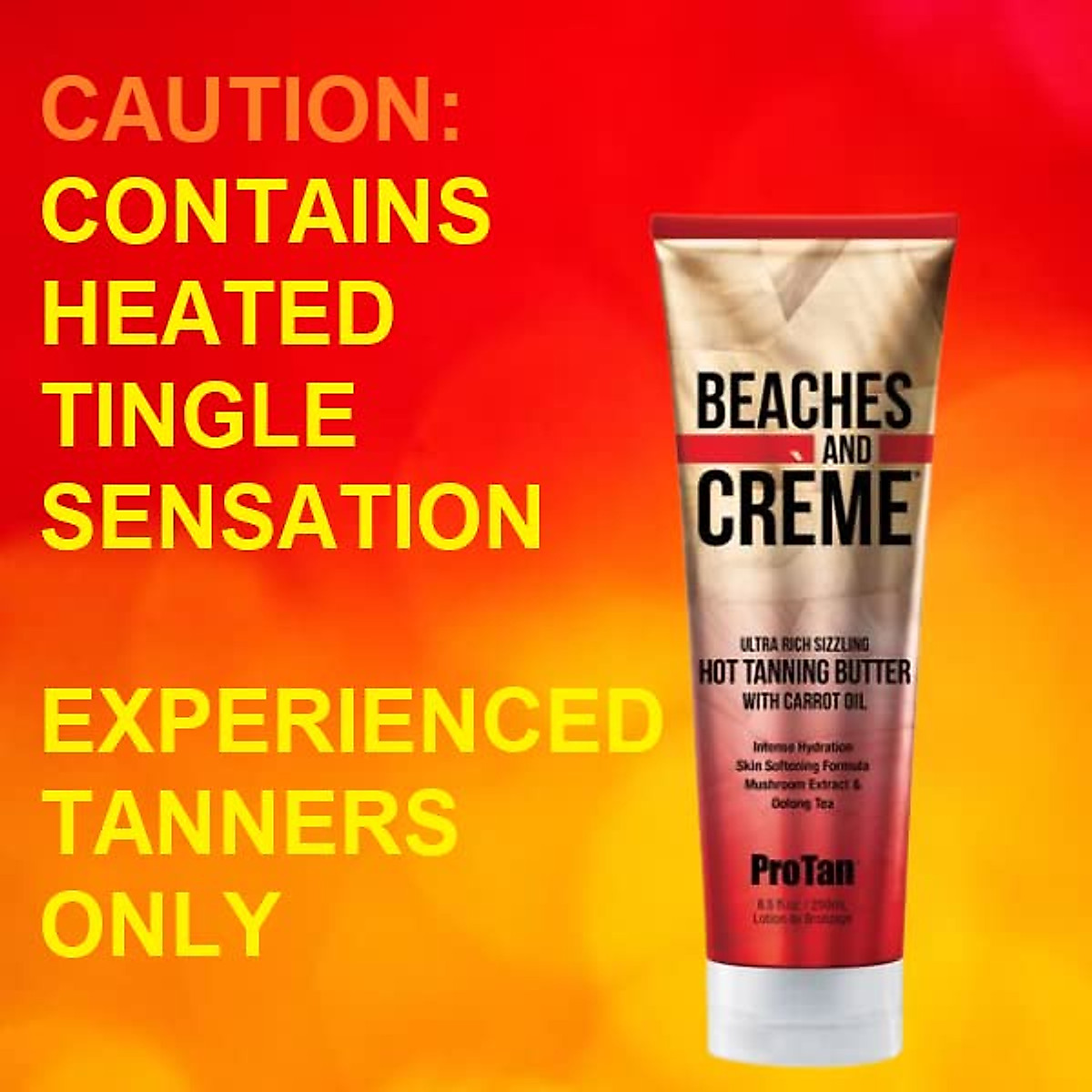 Beaches & Creme Sizzling Hot Tanning Butter 8.5oz
