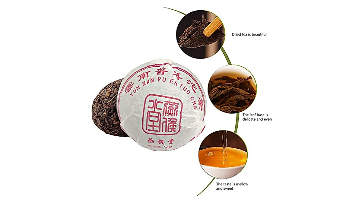 Yan Hou Tang 10 Years Aged Chinese Pu Erh Tea - Premium Yunnan Tuo Cha