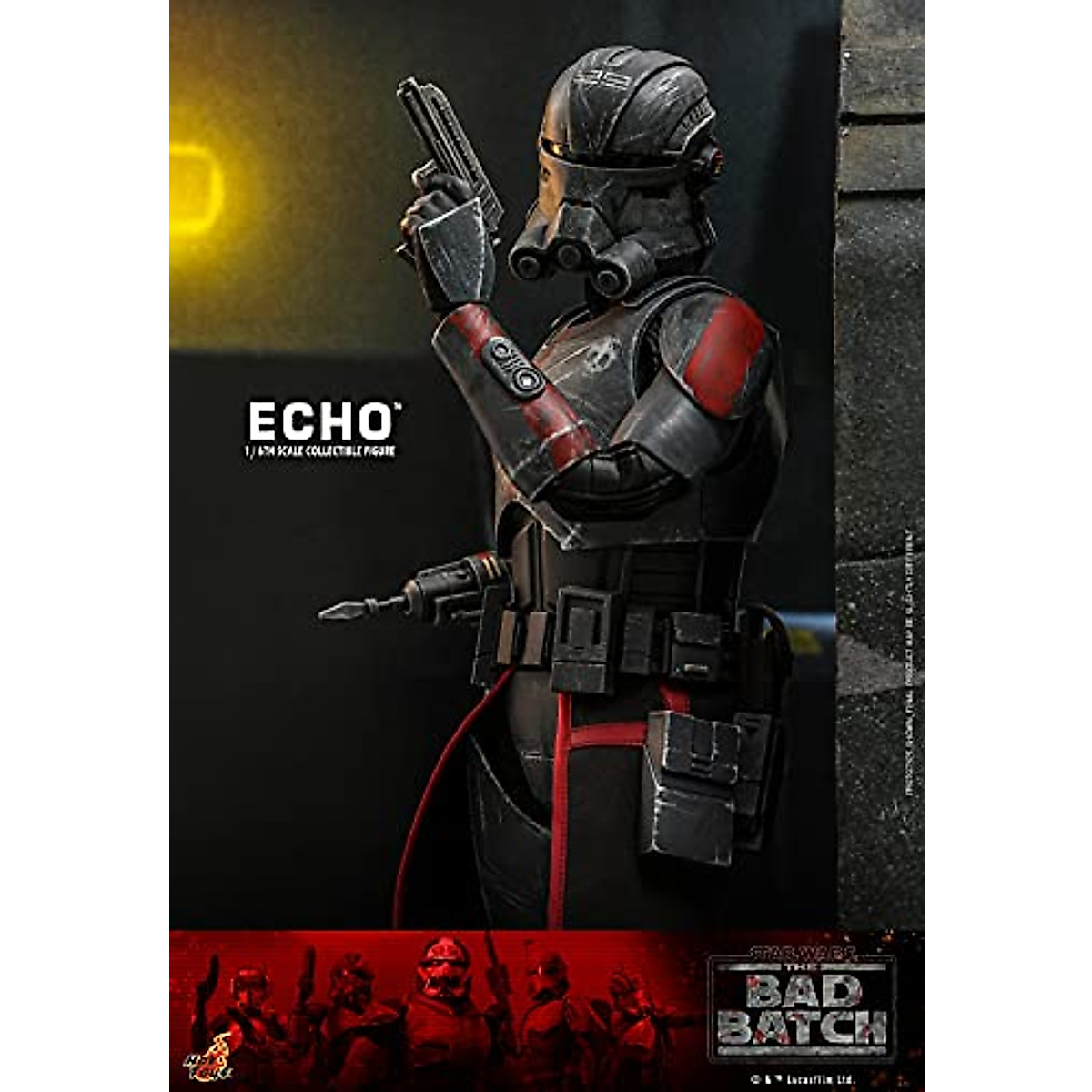 Hot Toys 1:6 Echo - Star Wars: The Bad Batch, Black