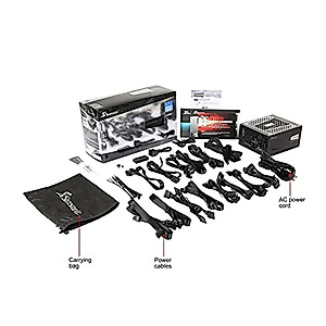 Seasonic PRIME 1000 Titanium SSR-1000TR 1000W 80+ Titanium ATX12V & EPS12V Full Modular 135mm FDB Fan Power On Self Tester 12 Year Warranty Power Supply