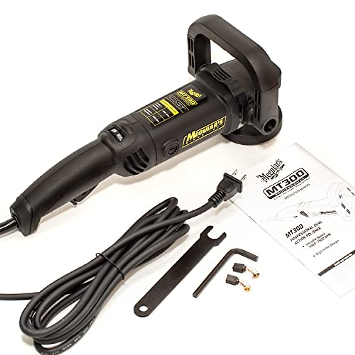 Meguiar's Professional MT300 DA Polisher - Professional-Grade Dual Action Polisher Ideal for the Pro Detailer or Detailing Enthusiast - 1 Count