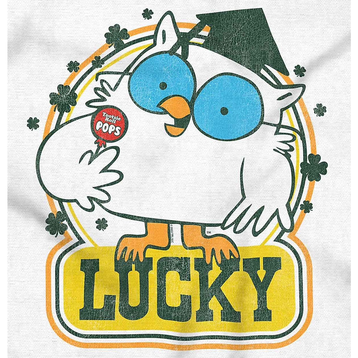 Brisco Brands Saint Paddys Lucky Tootsie Pop Owl Baby Romper Boys or Girls