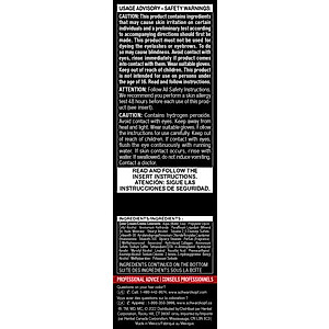 Schwarzkopf Keratin Color Permanent Hair Color Cream, 2.6 Rich Black