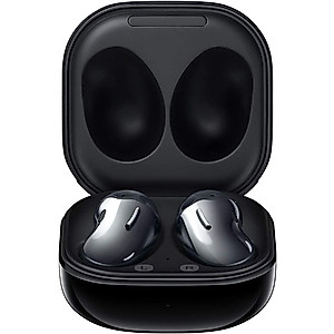 Samsung Galaxy Buds Live, Earbuds w/Active Noise Cancelling (Mystic Black) (Renewed)