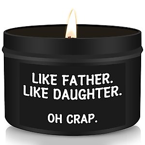 Father's Day Gifts from Daughter, Father's Day Gifts for Dad, Cool Gifts for Dads Happy Fathers Day Daddy Gift Ideas, Dad Birthday Gifts Girl Dad Gifts, Funny Dad Gifts from Daughter, Candles for Men