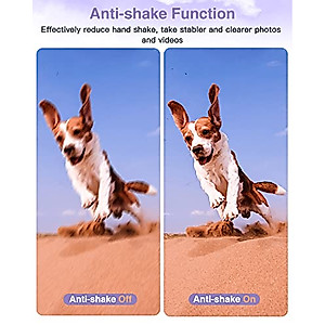 Digital Camera, Zostuic 2.7K Autofocus 48MP Kids Camera with 32 GB Card 16X Zoom Compact Portable Mini Toy Cameras Christmas Birthday Festival Gift for Kid Children Teens Girls Boys(Purple)